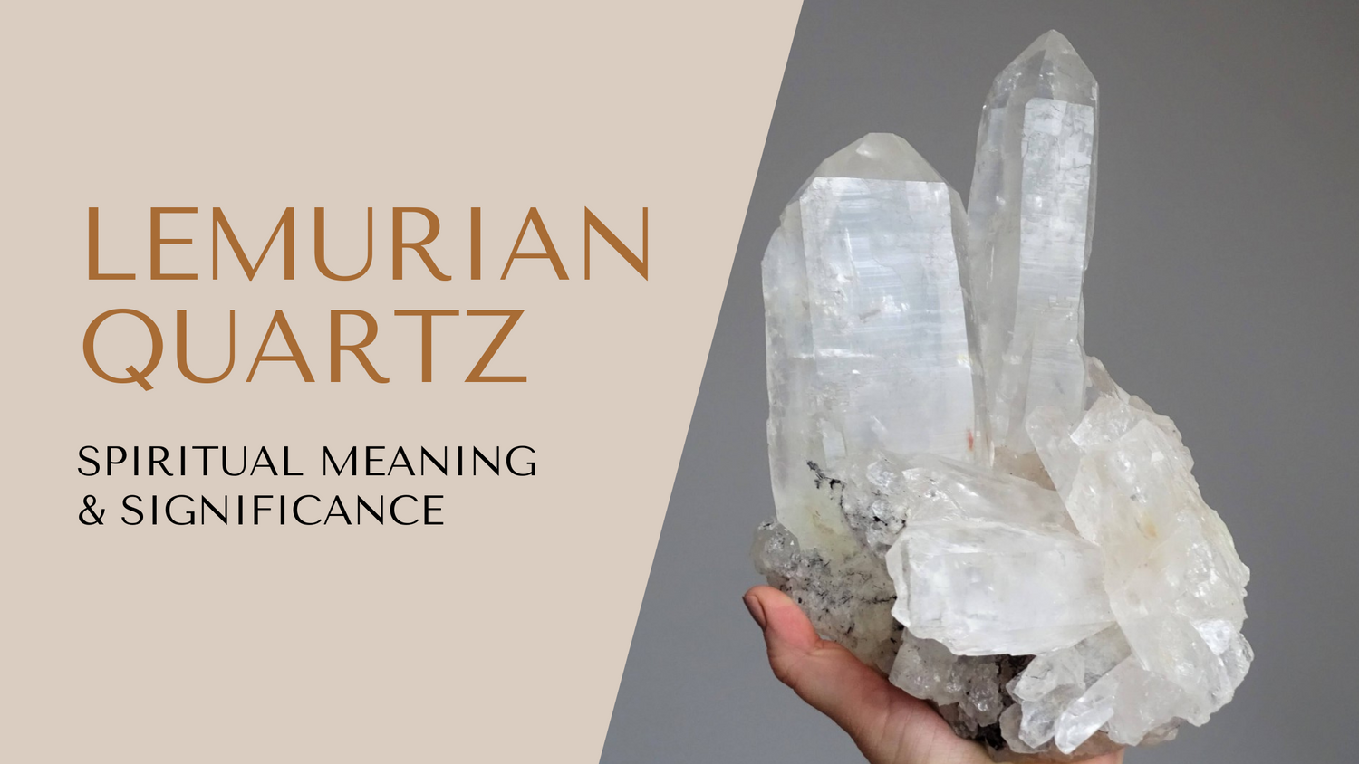 Lemurian Quartz Healing Properties – Pretty Spirits